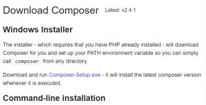 Apa itu composer, cara menginstall composer dan laravel - ITCC